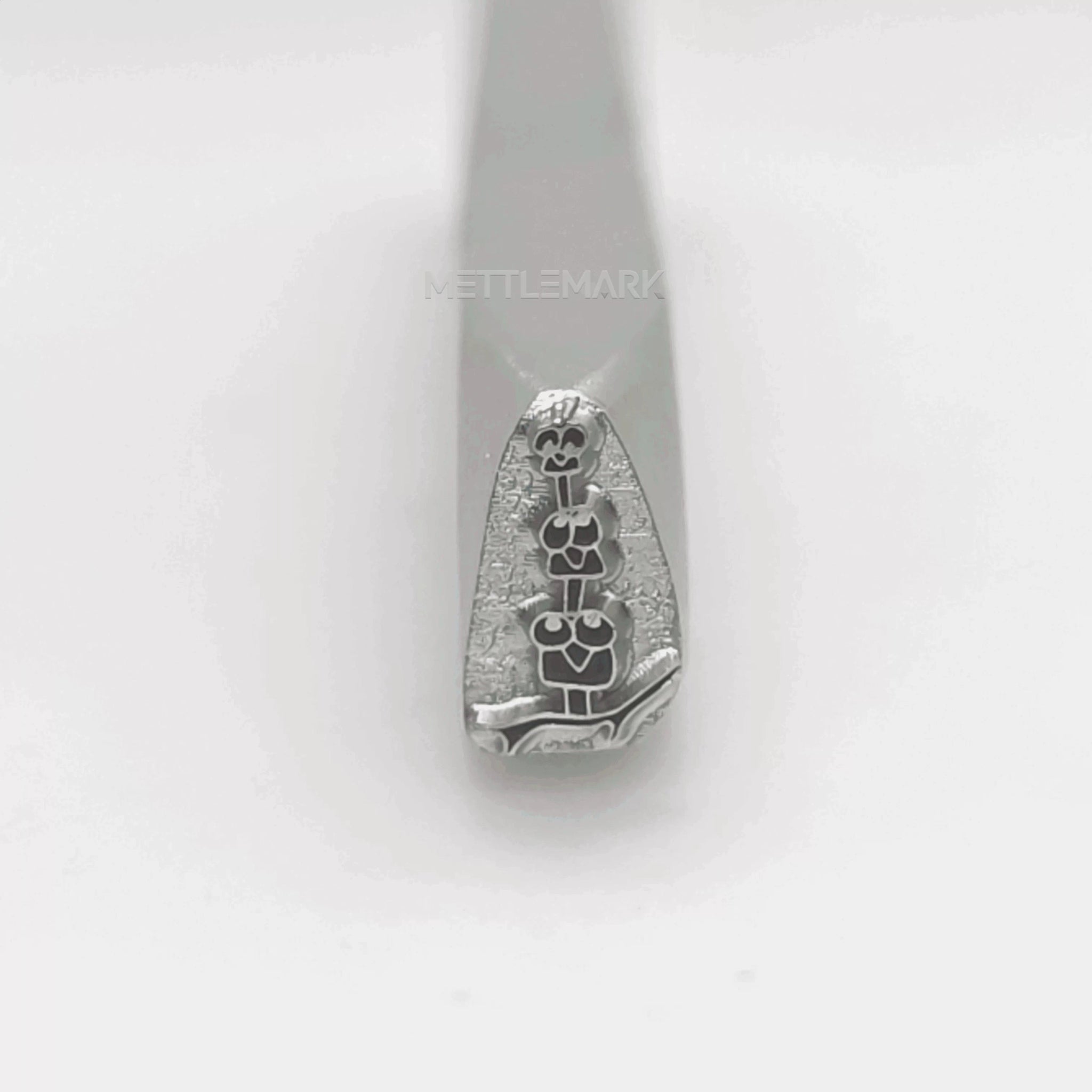Custom Metal Stamp Animals Bird & Family Symbol Metal Design Stamp - M