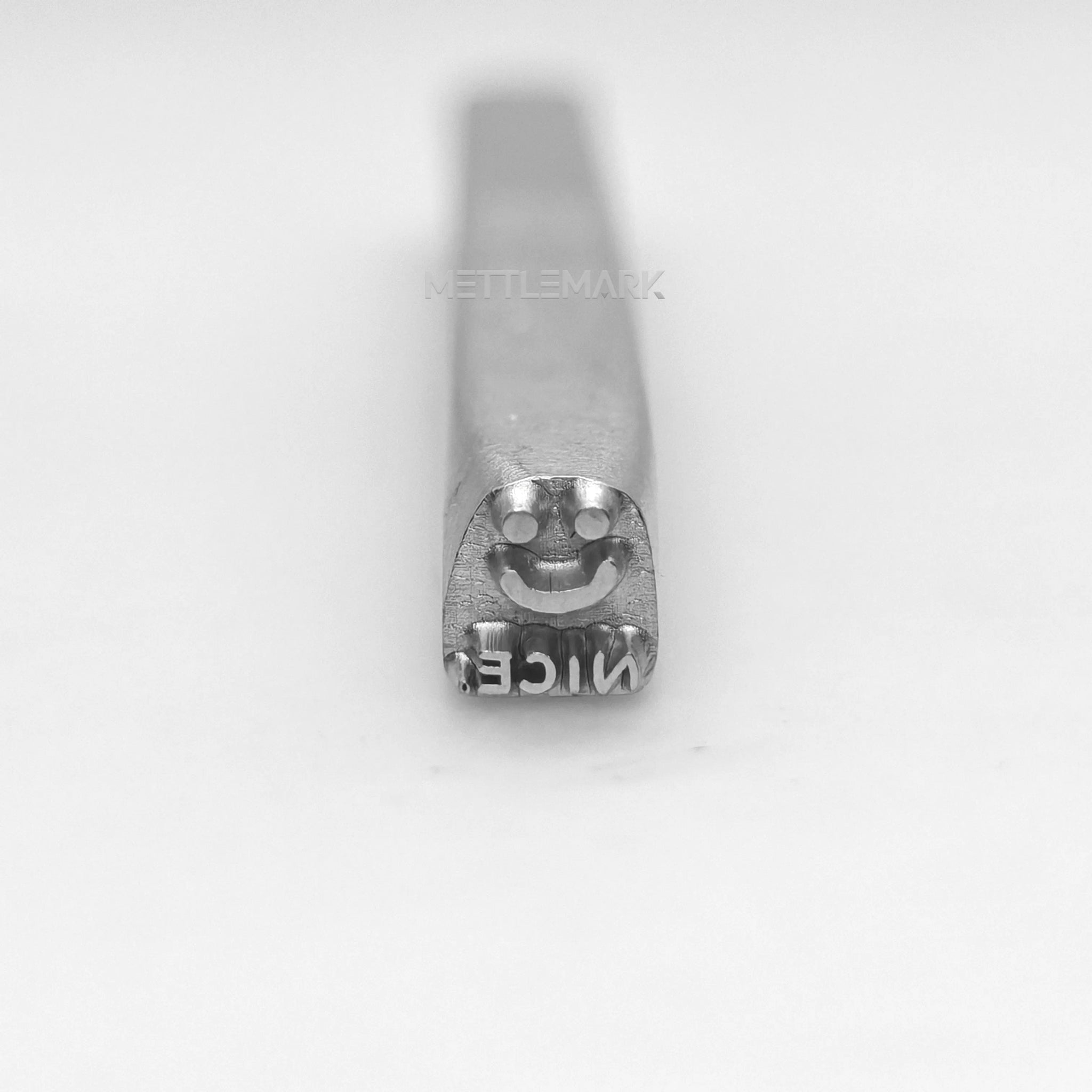 Custom Metal Stamp Emojis Smile & Nice Symbol Metal Design Stamp - Mem