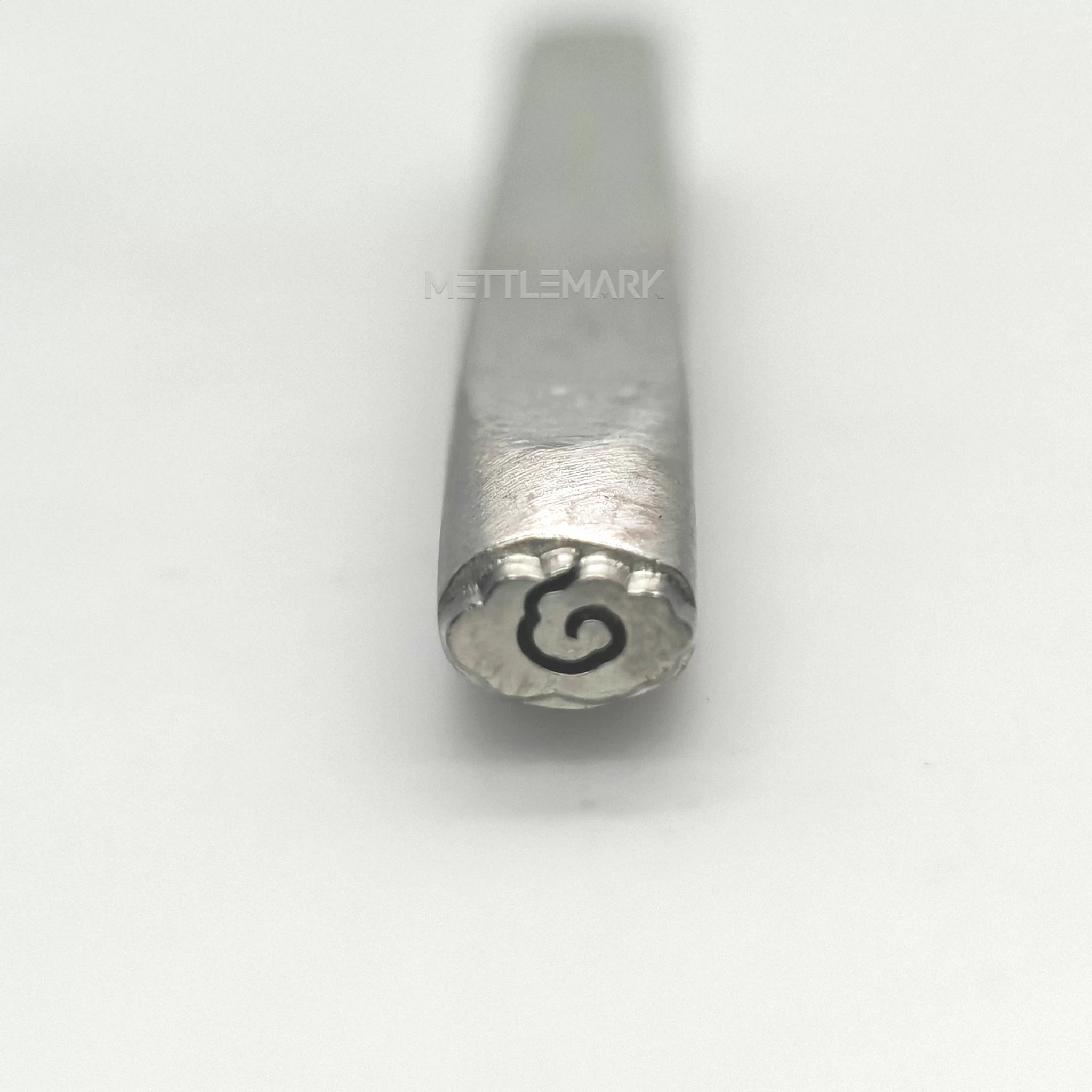Custom Metal Stamp Lucky Clouds & Square Auspicious Cloud 13 Symbol Me