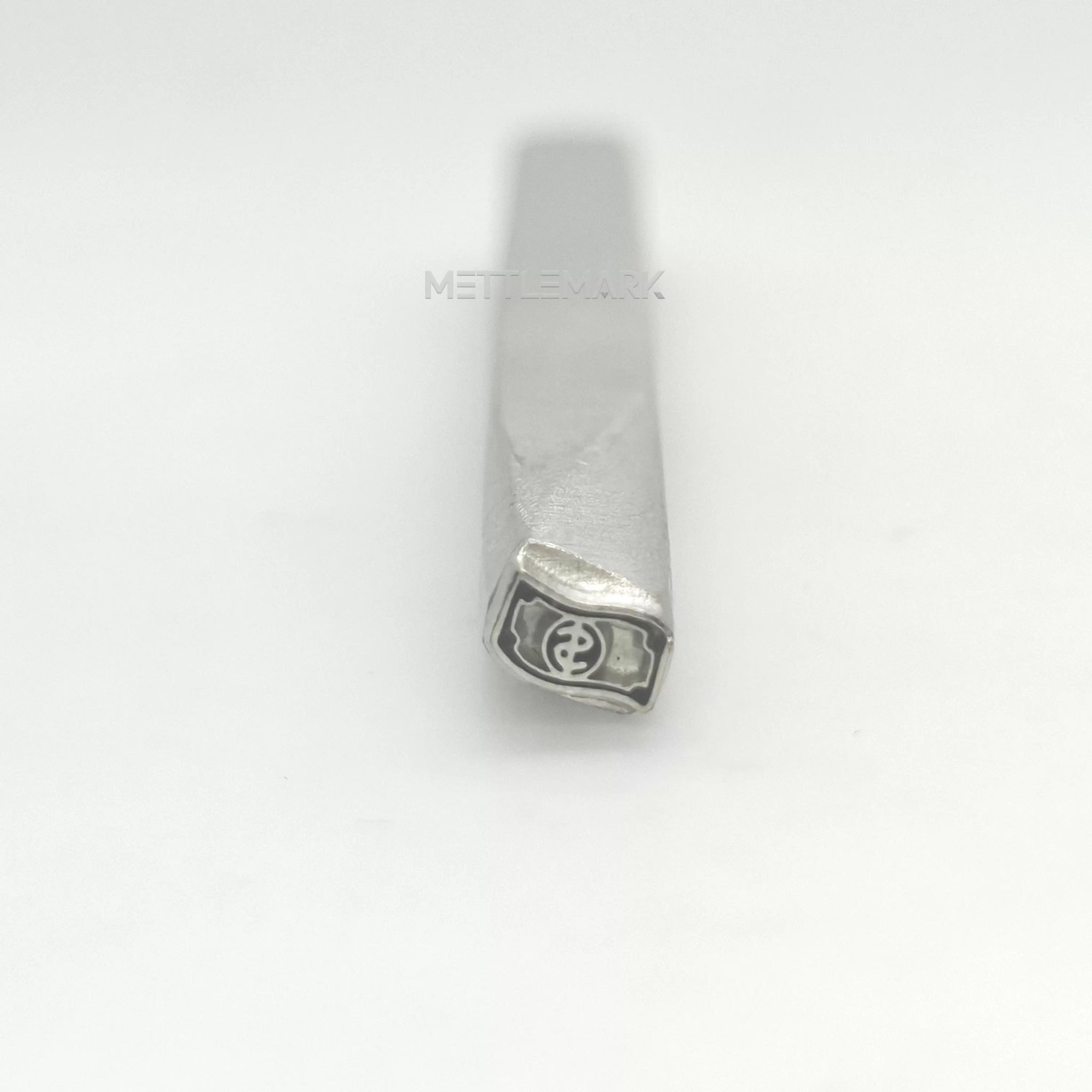Custom Metal Stamp Wealth Dollars Symbol Metal Design Stamp - Memk-108